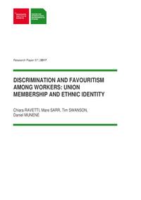 Discrimination and favouritism among workers